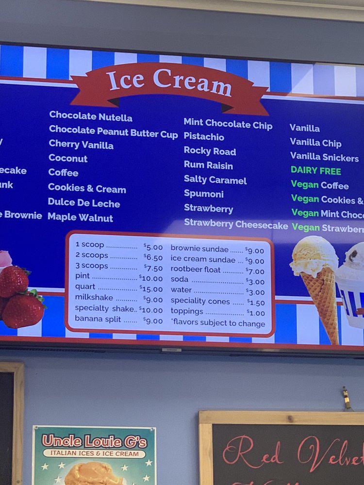 Uncle Louie G Italian Ices & Ice Cream Boca Raton (ORB) | Kosher Food ...