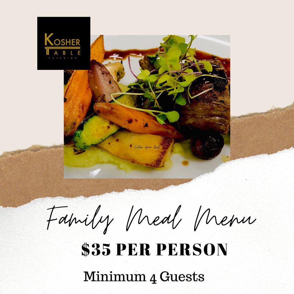 Kosher Table Catering Hollywood (ORB) | Kosher Po